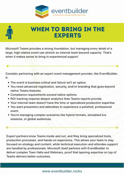 The Ultimate Toolkit for Events on Microsoft Teams
